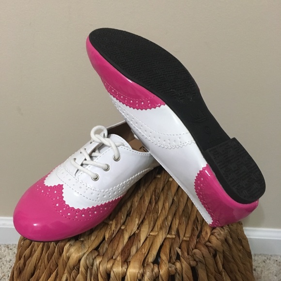 Kalli | Shoes | Kalli Flat White And Pink Loafers Adorable | Poshmark